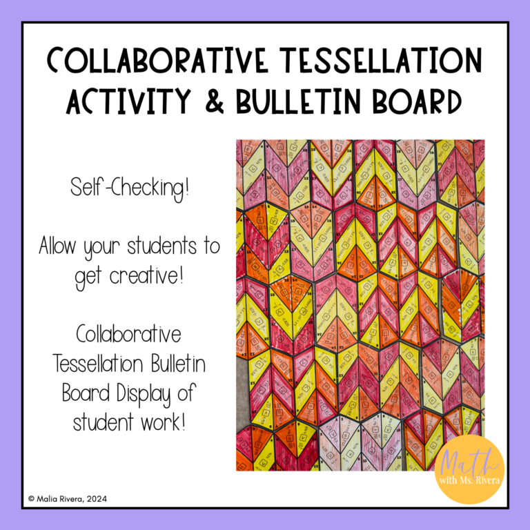 Comparing Real Numbers Fall Collaborative Tessellation Bulletin Board ...