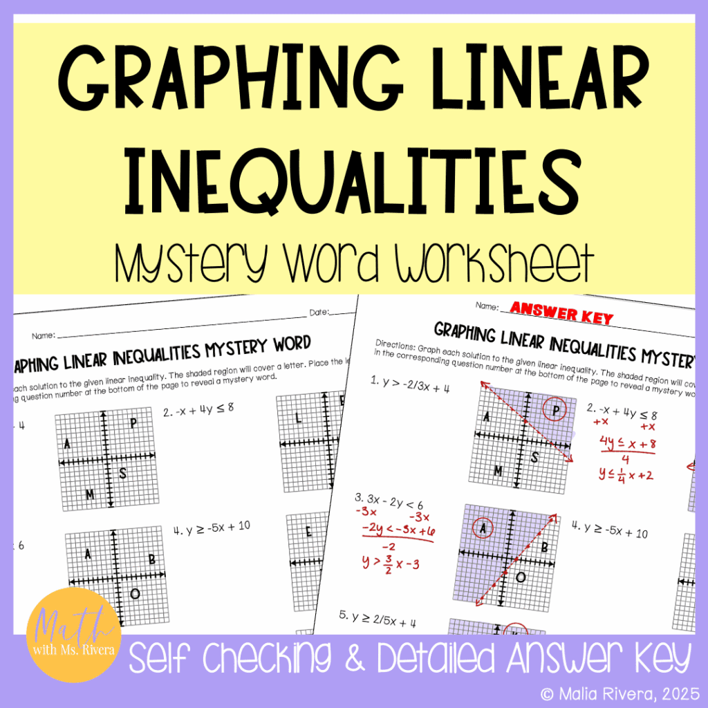 Store - Maila Rivera | Math with Ms Rivera | High School Math Resources